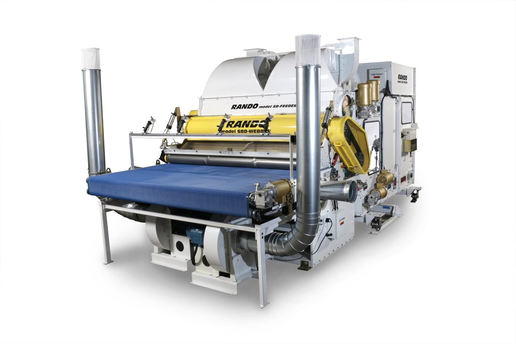 Rando Webber Machine – Air‑Laid Web Formation (USA Sales)