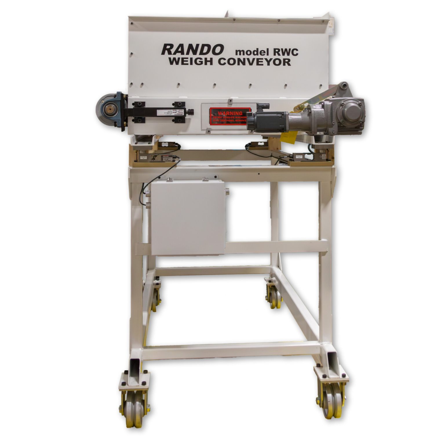 Rando Weigh Conveyor | High-Speed Fiber Weighing Solution